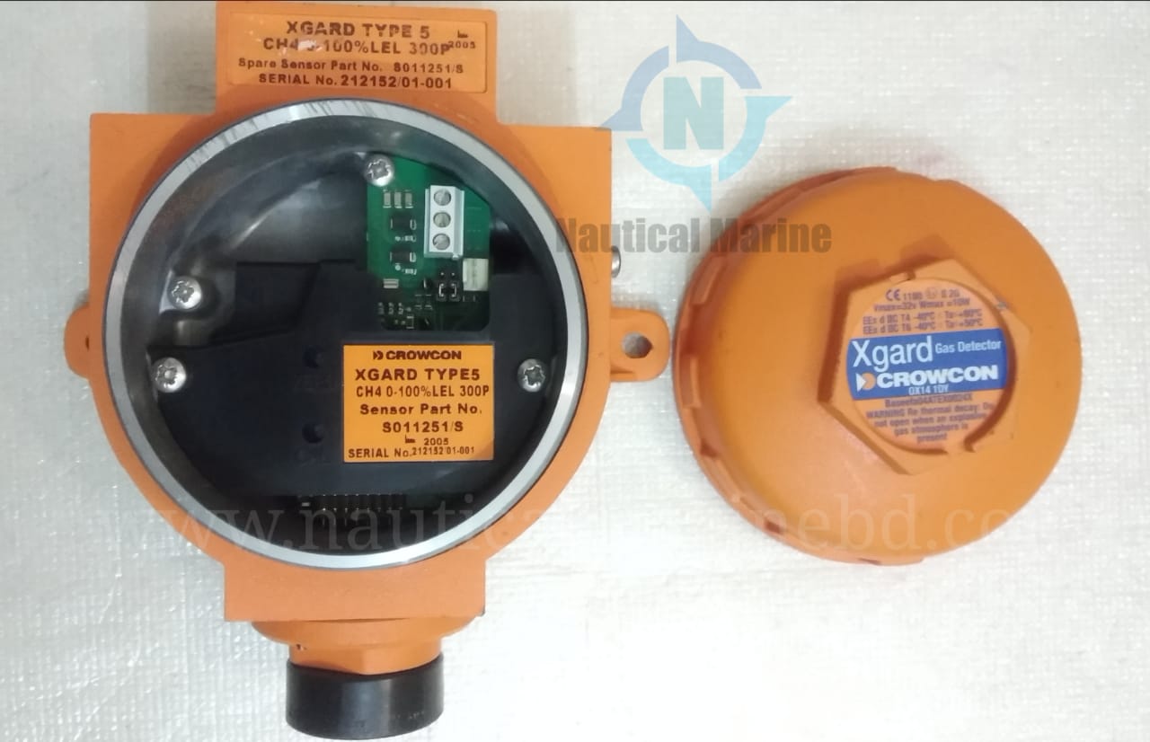 CROWCON XGARD GAS DETECTOR TYPE-5 - https://www.nauticalmarinebd.com
