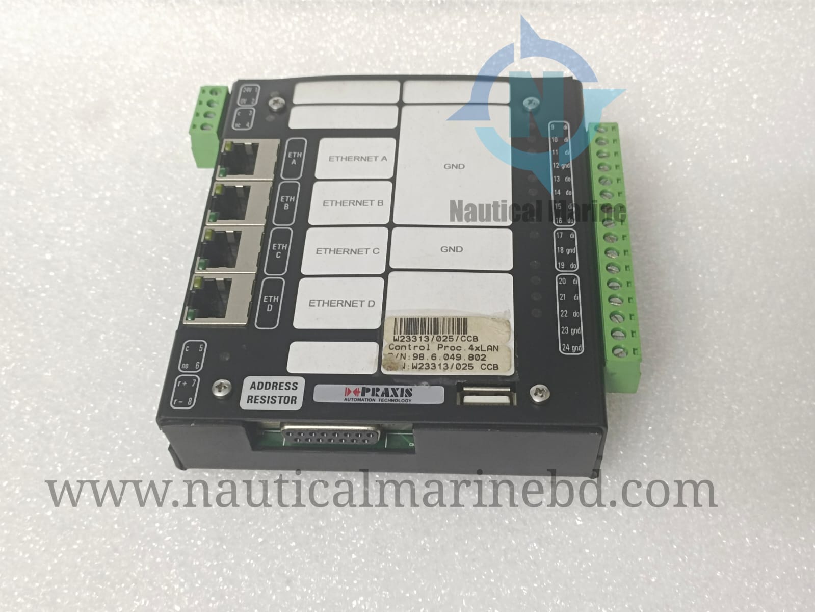PRAXIS CONTROL PROCESSOR 98.6.049.802 - https://www.nauticalmarinebd.com