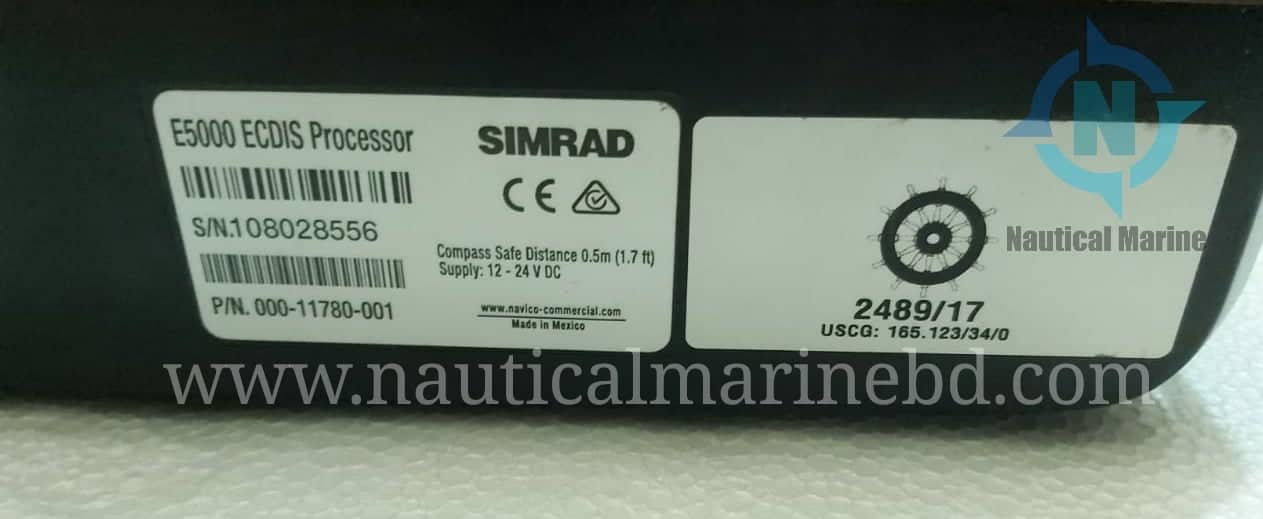 SIMRAD E5024 ECDIS SYSTEM - https://www.nauticalmarinebd.com