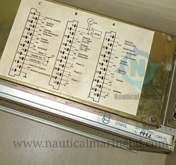 ABB SYNPOL CMA 50 GVT 360 8490 CONTROL PANEL - https://www ...