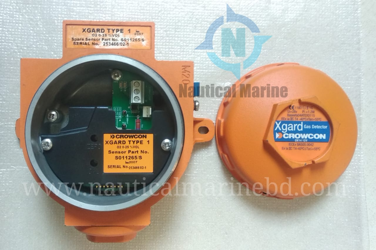 CROWCON XGARD GAS DETECTOR TYPE-1 - https://www.nauticalmarinebd.com