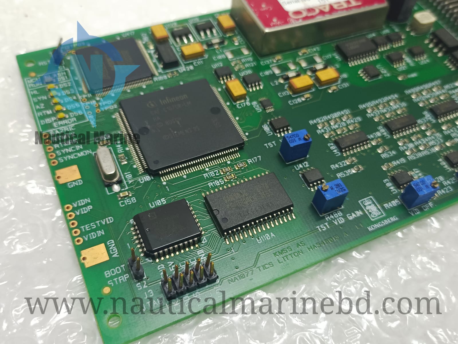 KONGSBERG NA1077 TRANSCEIVER INTERFACE PCB TICS - https://www.nauticalmarinebd.com