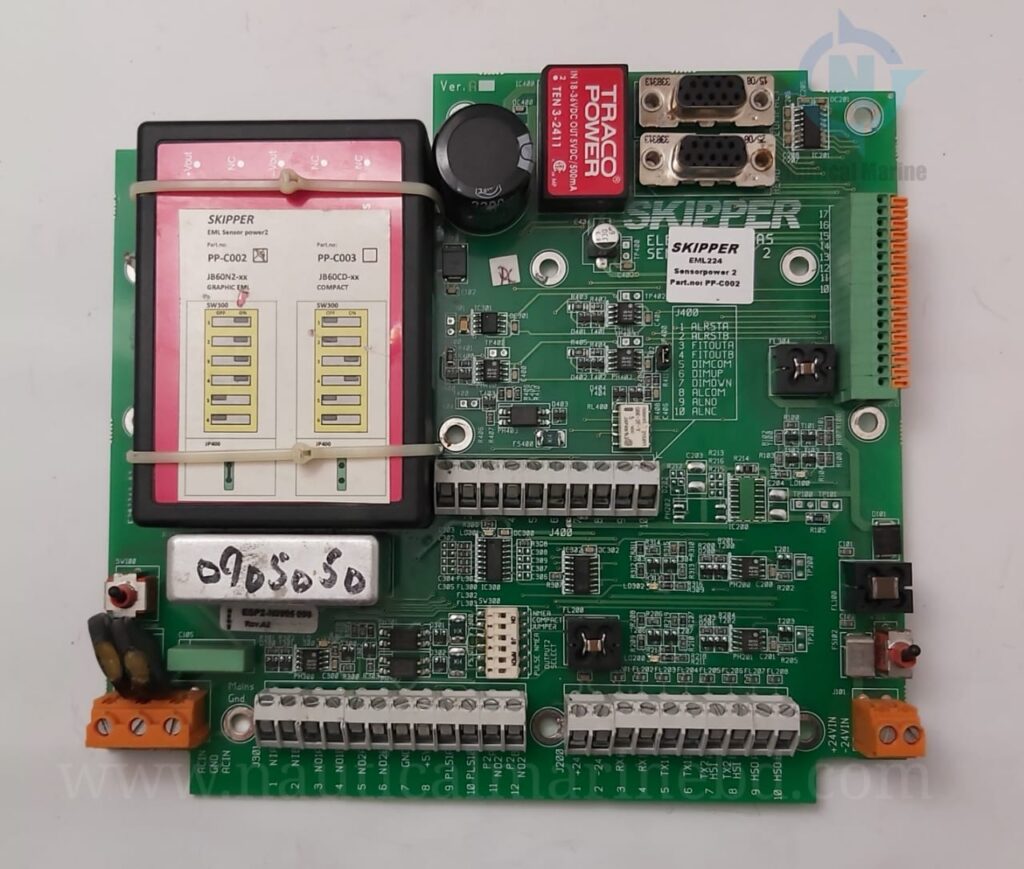SKIPPER EML-224 SPEED LOG PCB - https://www.nauticalmarinebd.com