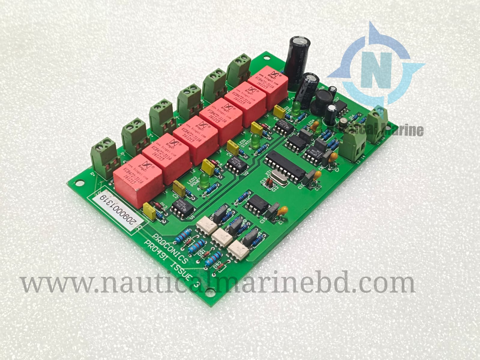 PROCONICS PRO491 ISSUE 3 CONTROLLER PCB - https://www.nauticalmarinebd.com