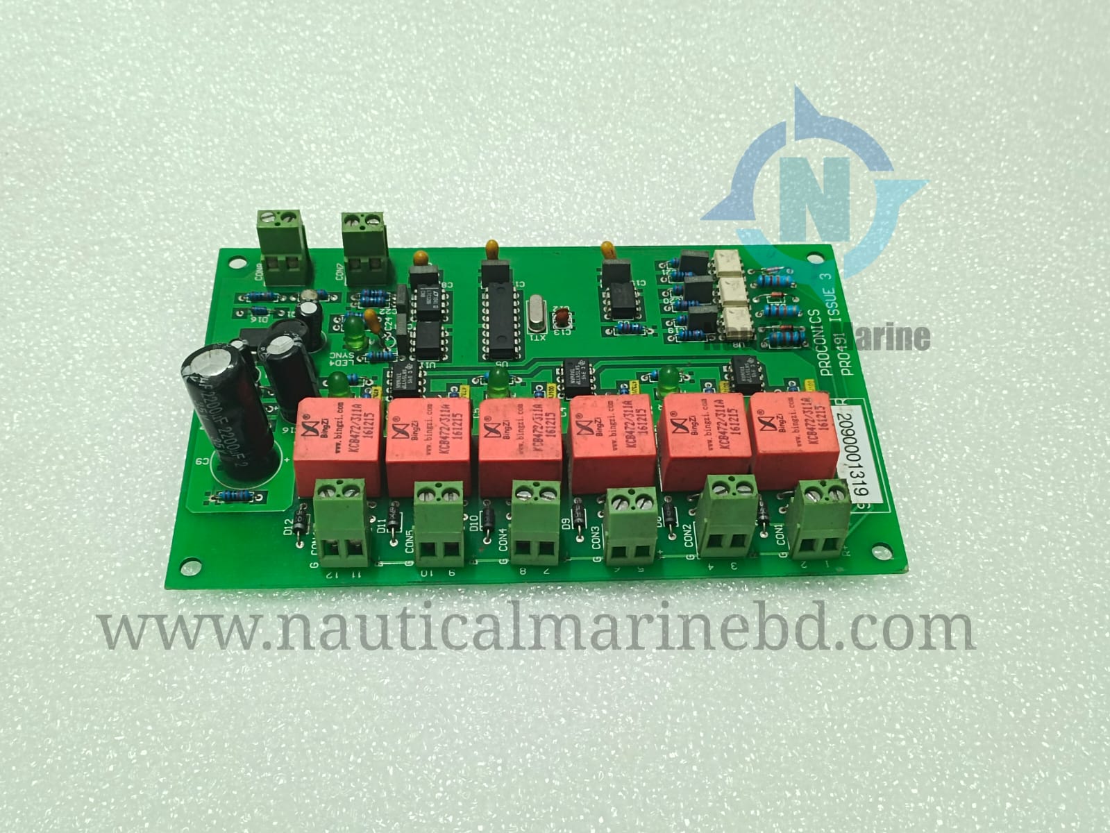 PROCONICS PRO491 ISSUE 3 CONTROLLER PCB - https://www.nauticalmarinebd.com