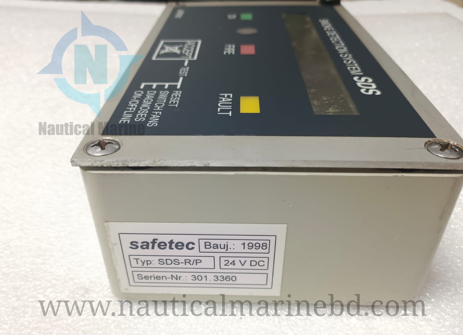 SAFETEC SDS-R/P SMOKE DETECTION SYSTEM - https://www.nauticalmarinebd.com