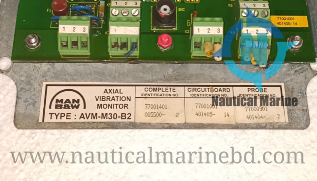 MAN B&W AVM-M30-B2 AXIAL VIBRATION MONITOR CIRCUIT BOARD - https://www ...